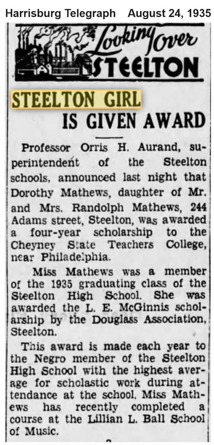 Schools - Steelton Historical Society